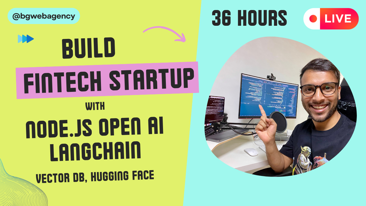 Build Ai Projects With Nodejs Openai Langchain Vector Db Hugging Face Bg Web Agency